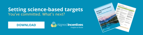 Measure twice, cut once: How to set effective science-based targets - Aligned Incentives
