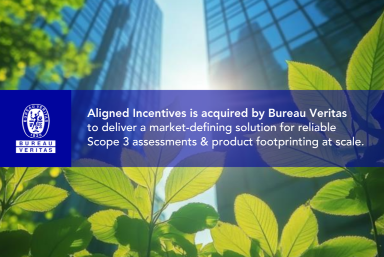 Aligned Incentives: Sustainability Insights at Scale